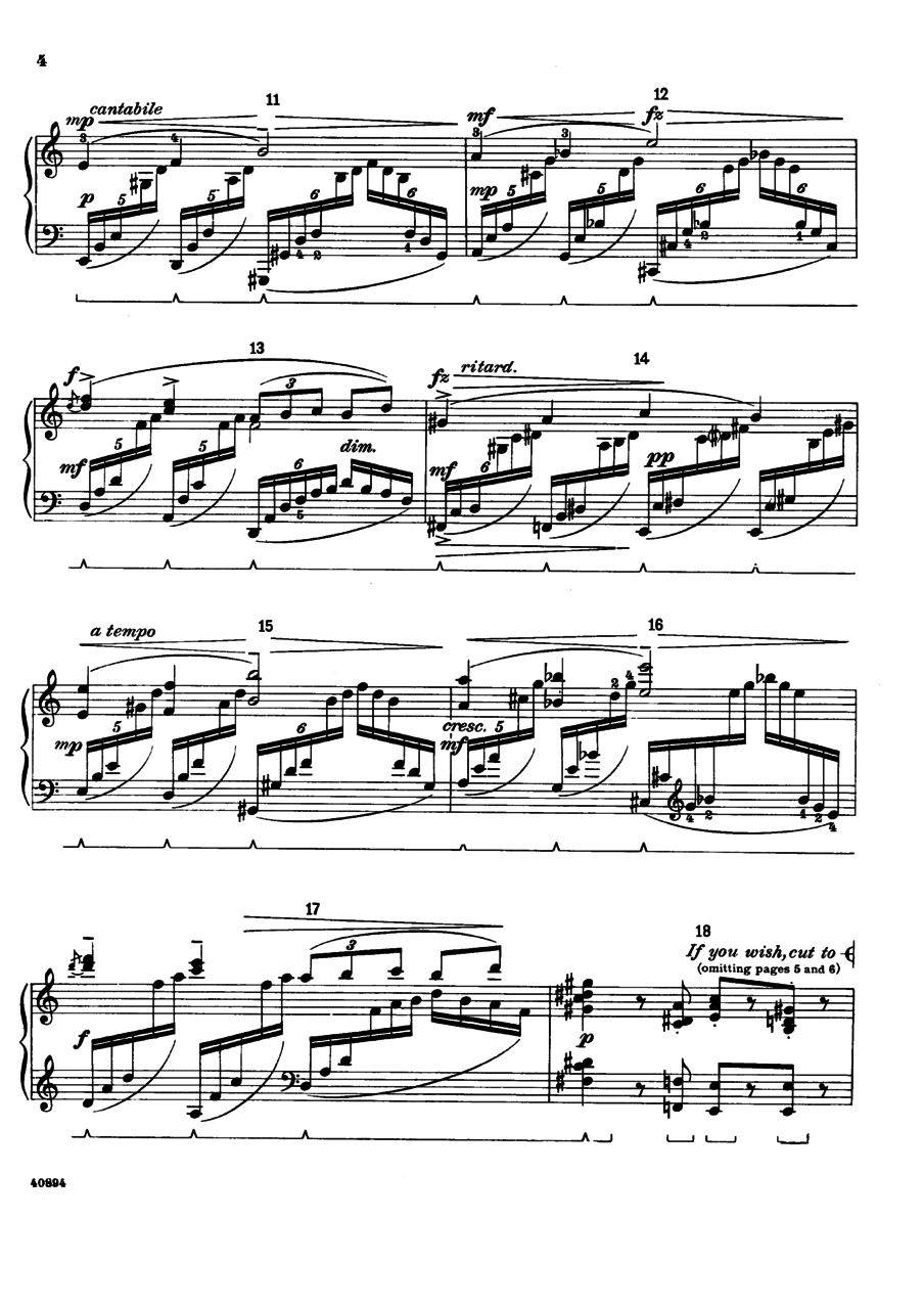 改编格里格作品Grieg-Grainger钢琴谱-虫号-虫虫乐谱
