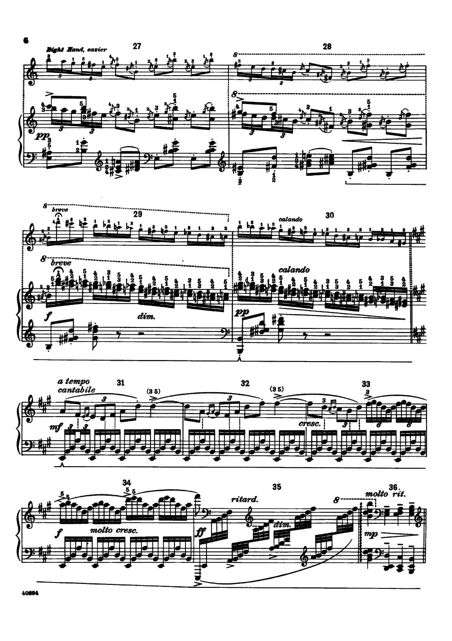改编格里格作品Grieg-Grainger钢琴谱-虫号-虫虫乐谱