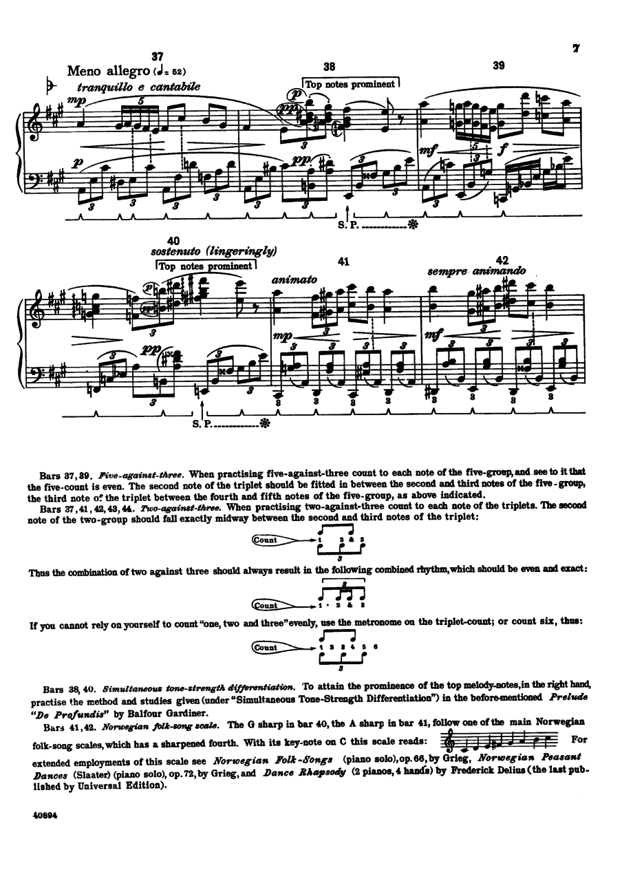 改编格里格作品Grieg-Grainger钢琴谱-虫号-虫虫乐谱