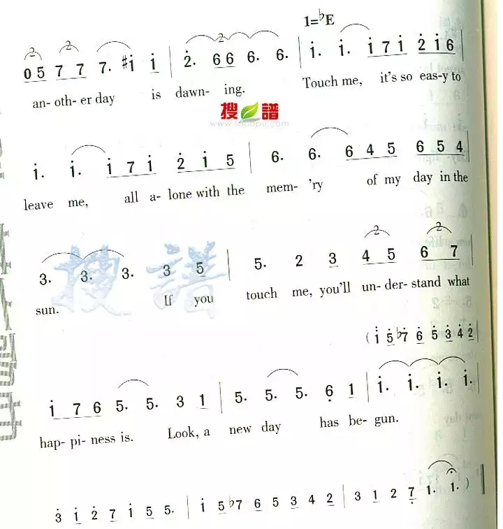 Memory简谱 虫虫乐谱
