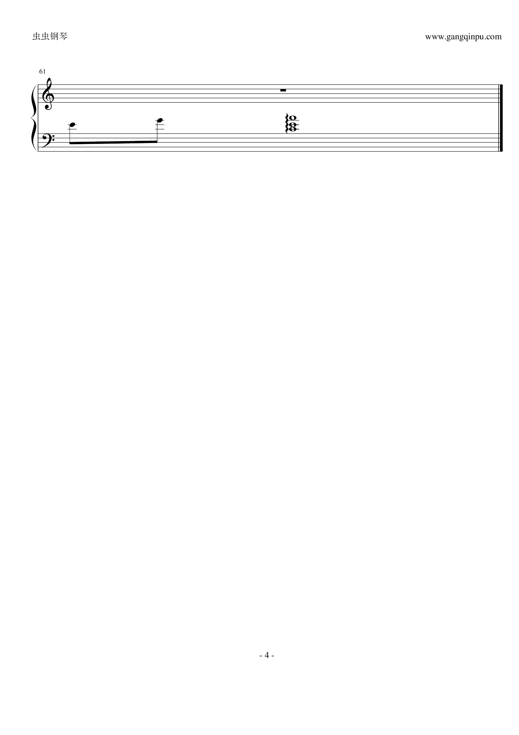 独角戏钢琴谱-sph220-虫虫乐谱