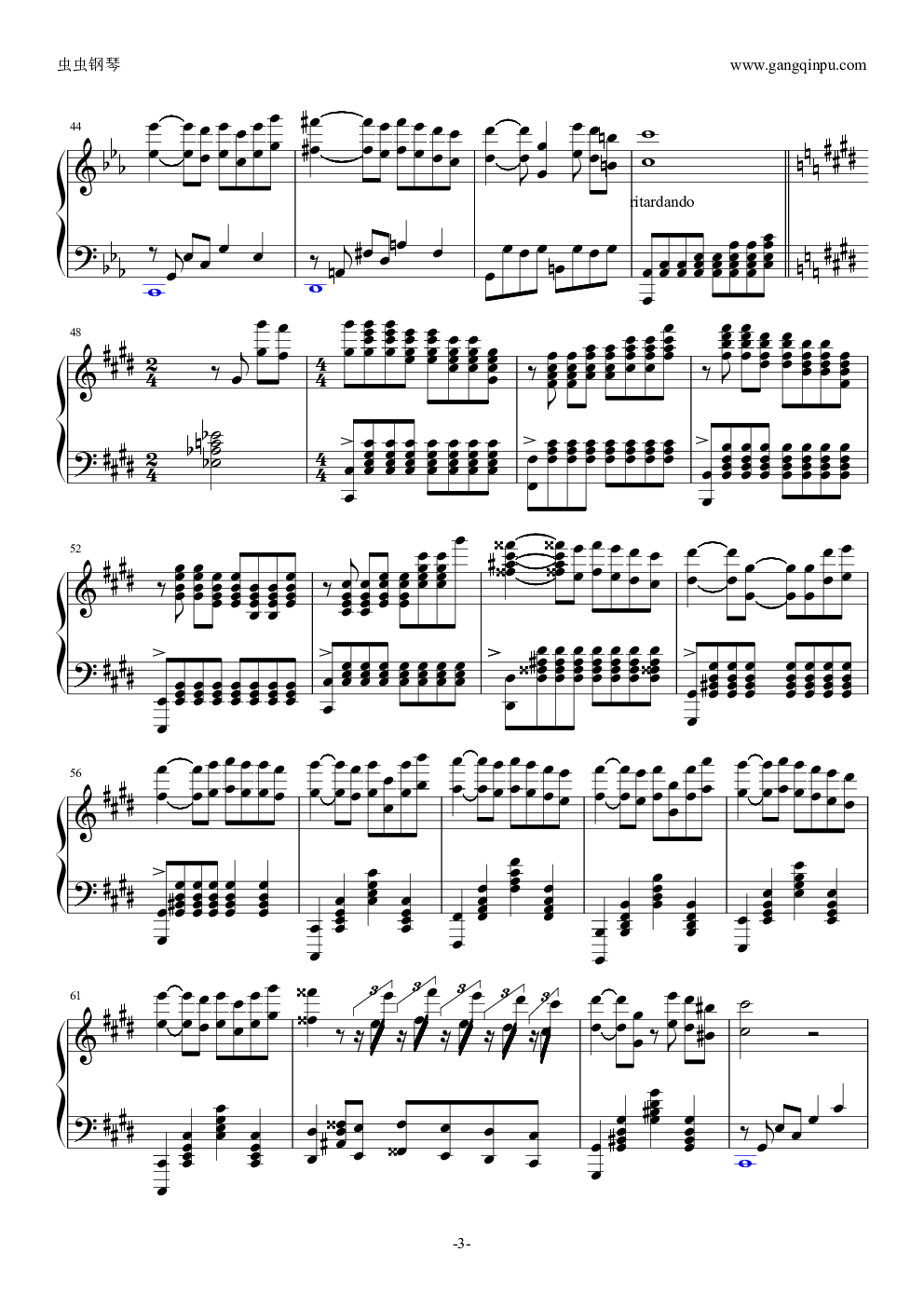 Still Water（澄镜之水）原版钢琴谱-Life＇s a struggle.-虫虫乐谱