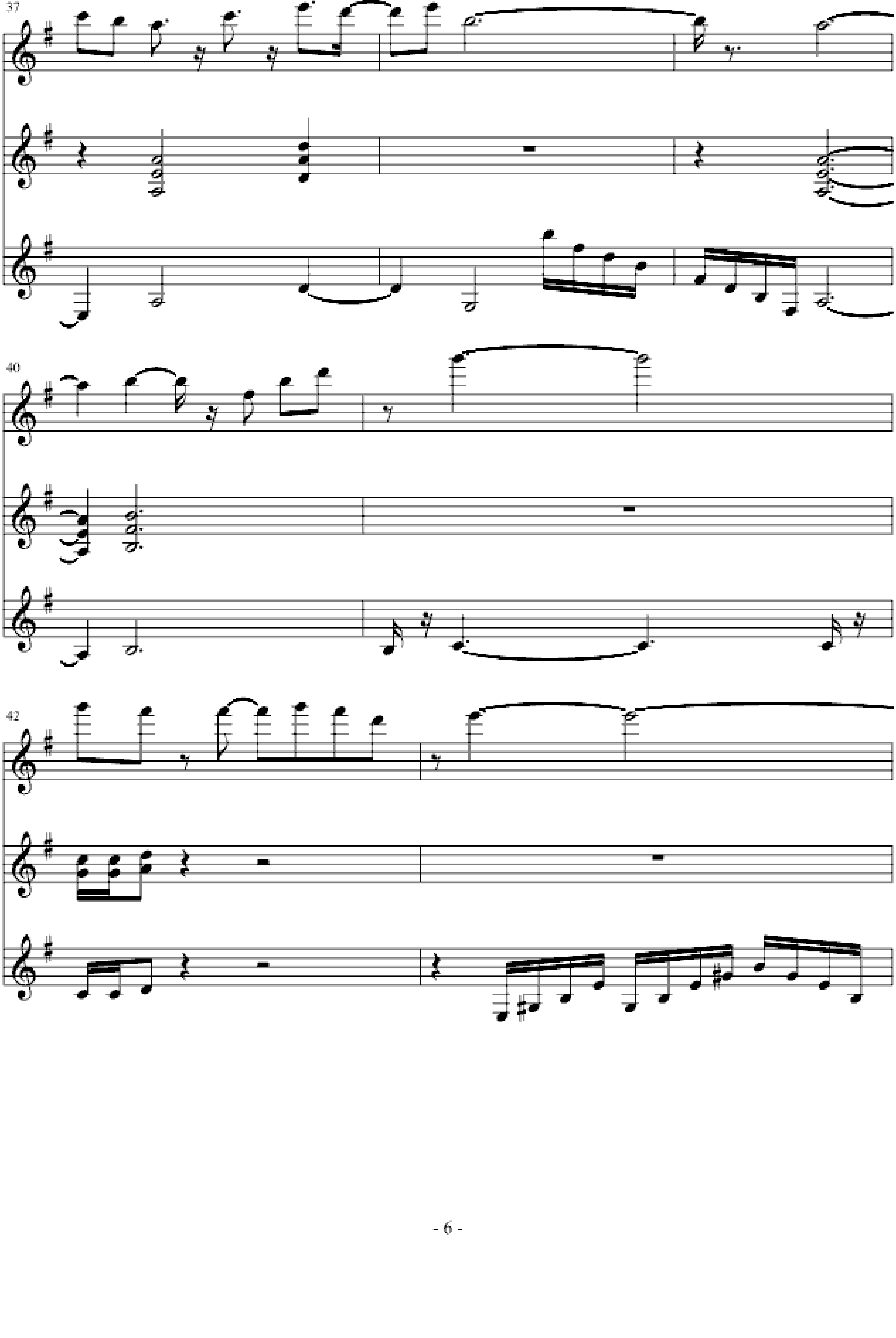 ACE ATTACKER-机战OG2钢琴谱-flowin浮雲-虫虫乐谱