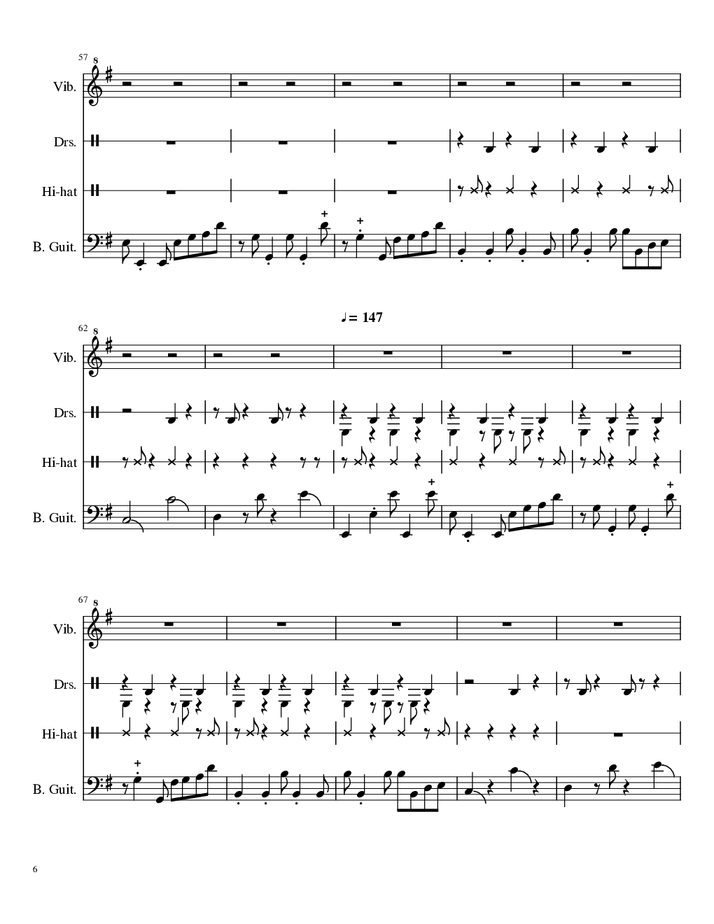 Wintergatan - Marble Machine(总谱)钢琴谱-Yuzuki_Siro-虫虫乐谱