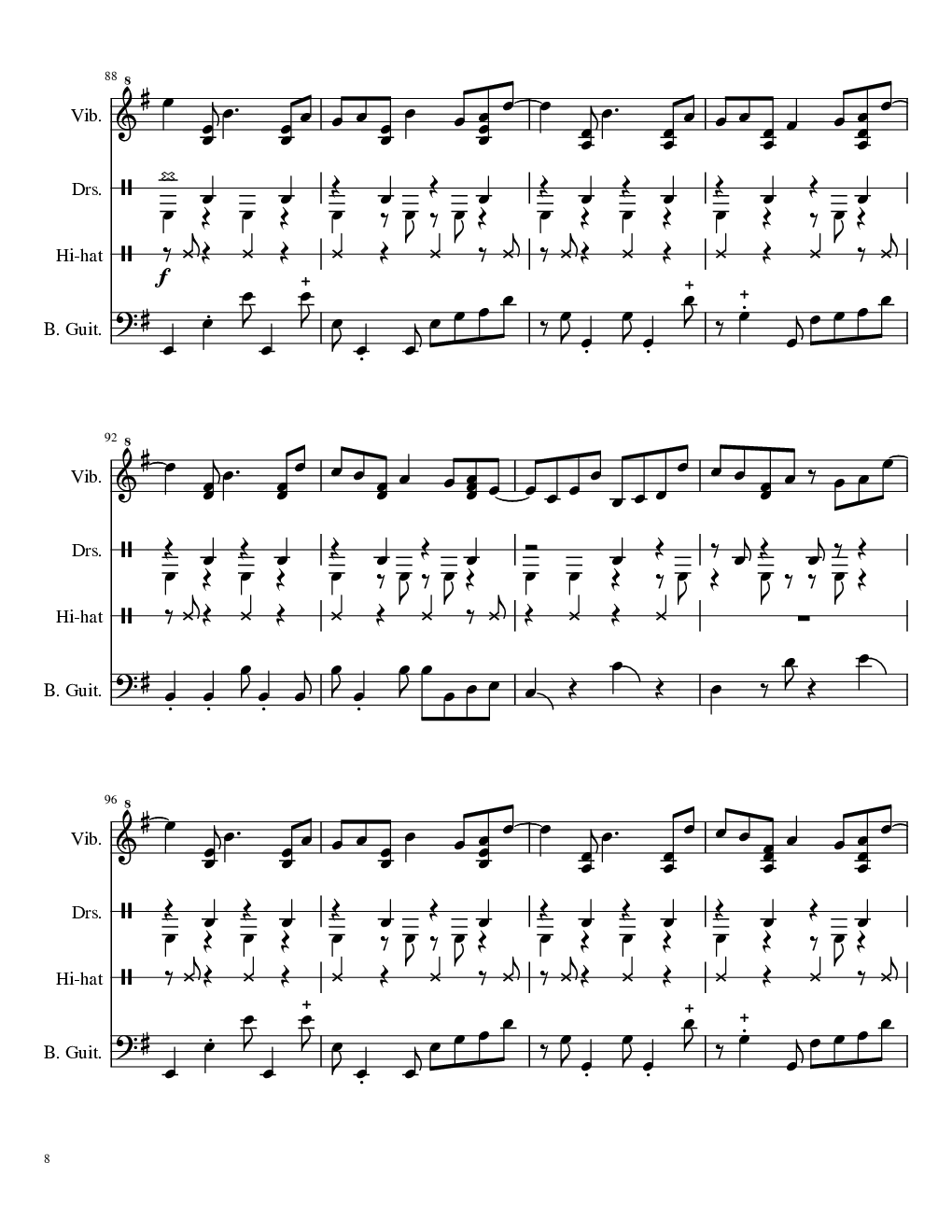 Wintergatan - Marble Machine(总谱)钢琴谱-Yuzuki_Siro-虫虫乐谱