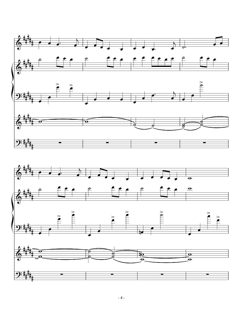 The Scale Theme钢琴谱-c调-虫虫乐谱