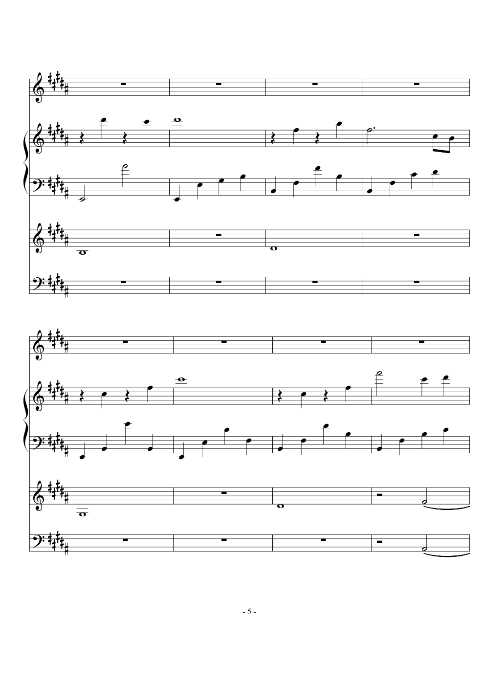 The Scale Theme钢琴谱-c调-虫虫乐谱