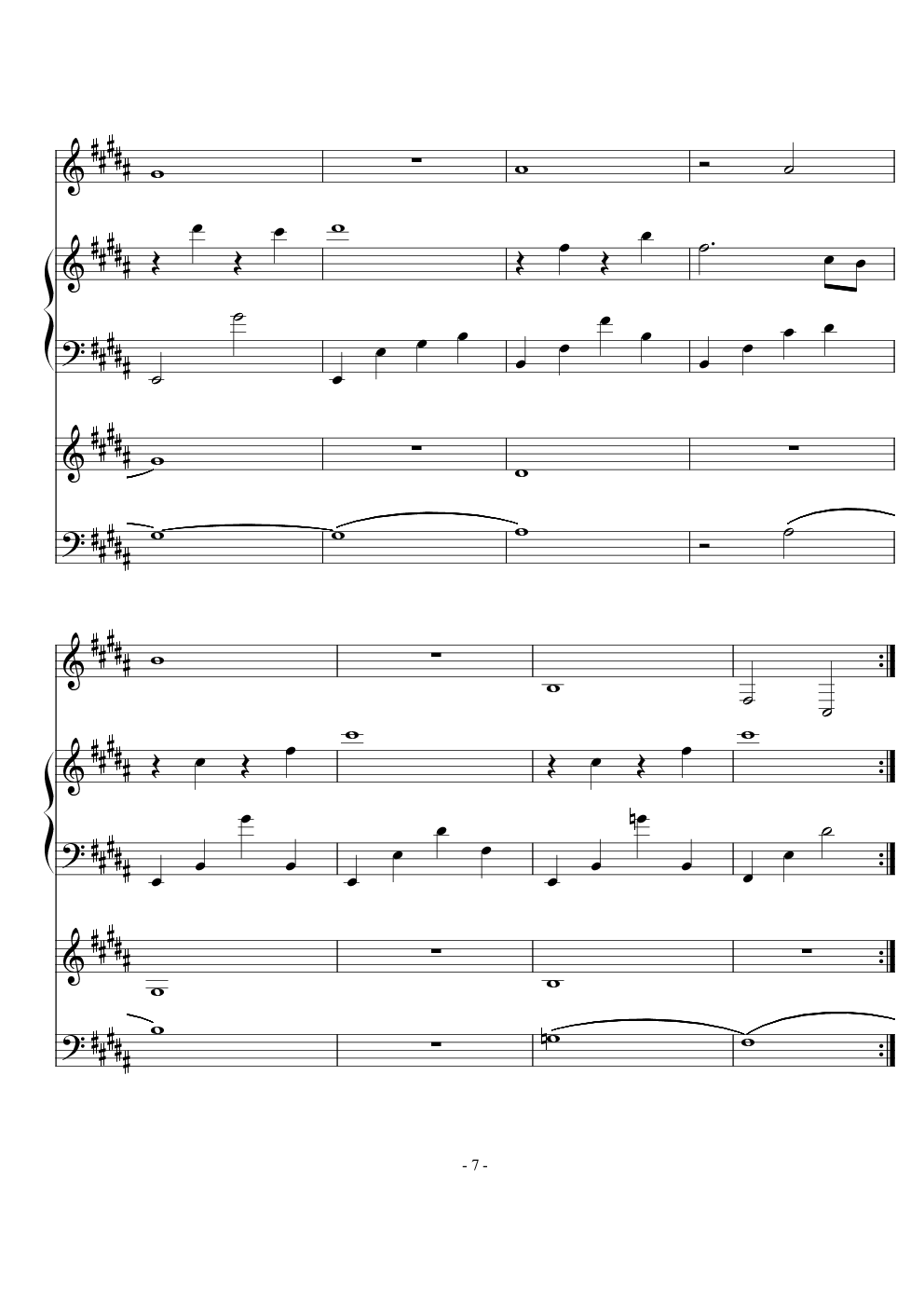 The Scale Theme钢琴谱-c调-虫虫乐谱