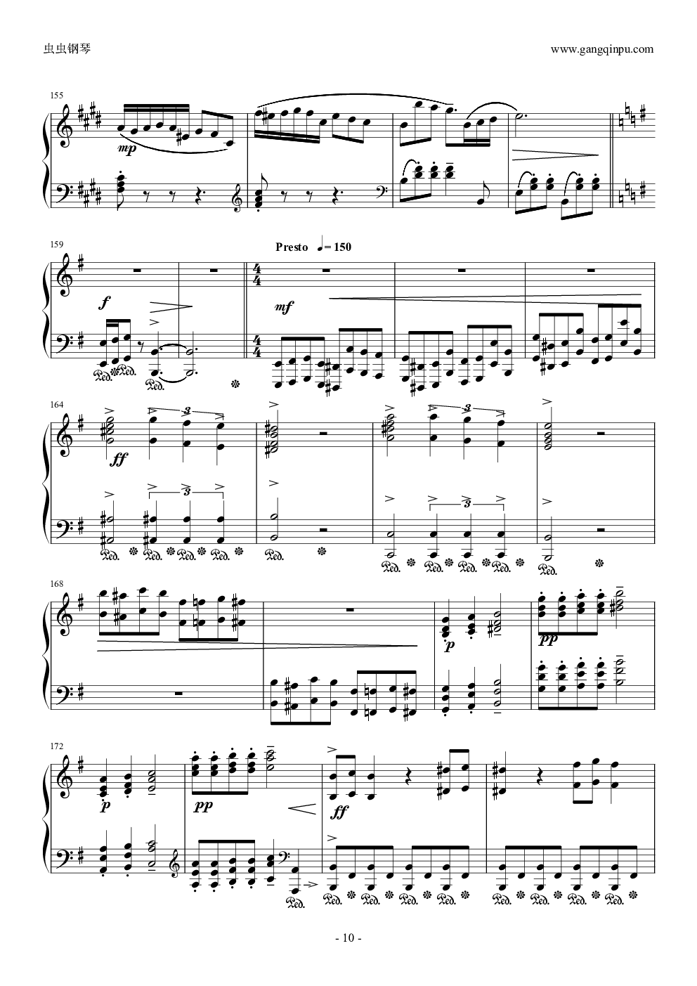 Opera"Maria and Draco"（Final Fantasy VI）钢琴谱-猫咪的小熊-虫虫乐谱