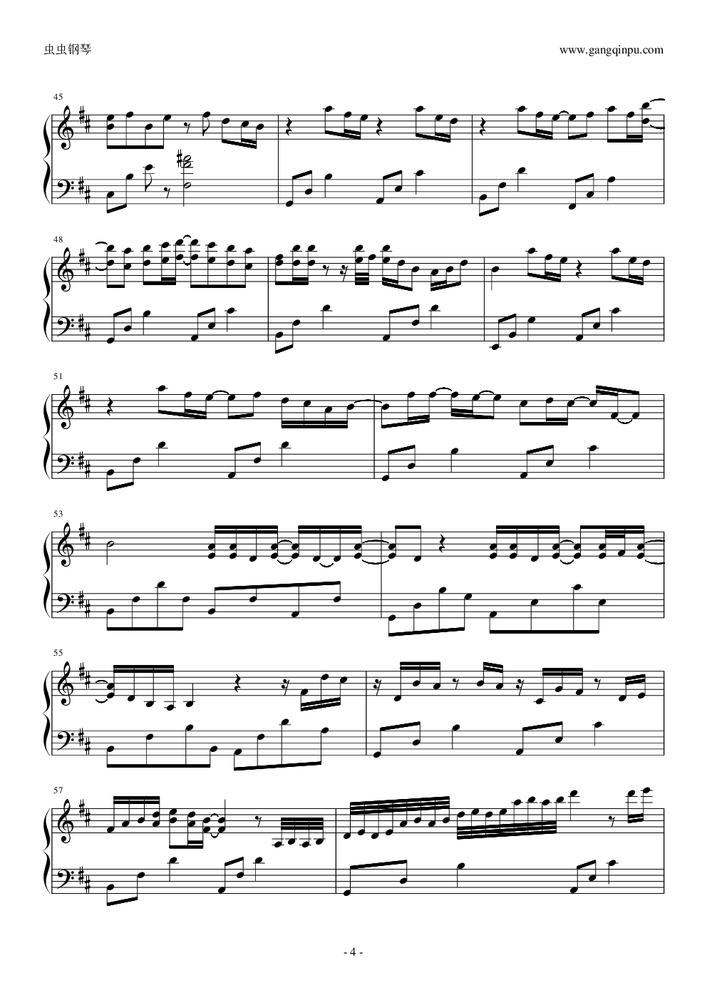 涟漪（Another Day In The Life）钢琴谱-Sòrγy.-虫虫乐谱