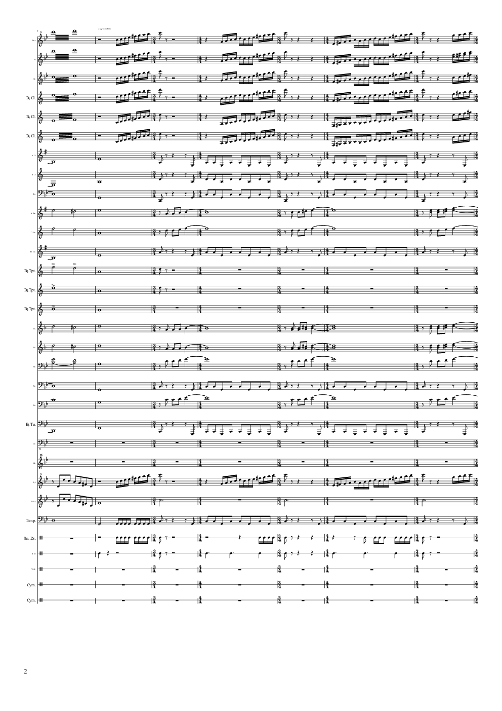 persis overture钢琴谱-白雪纷纷何所似-虫虫乐谱