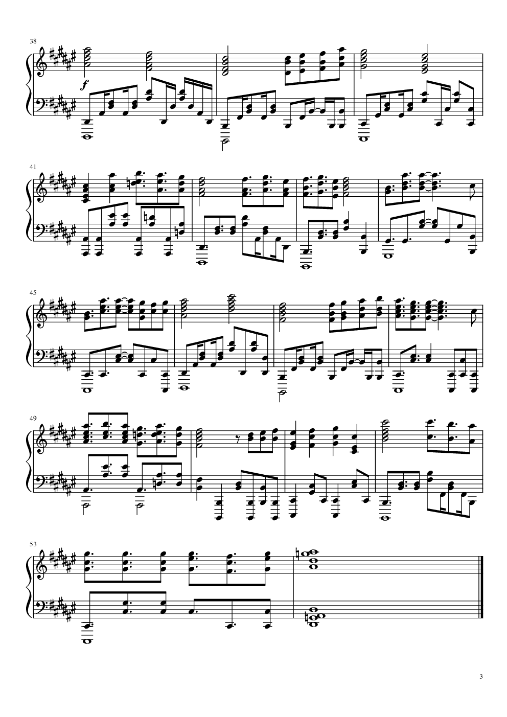 【末日时在干什么OP】Dearest Drop钢琴谱-c调-虫虫乐谱