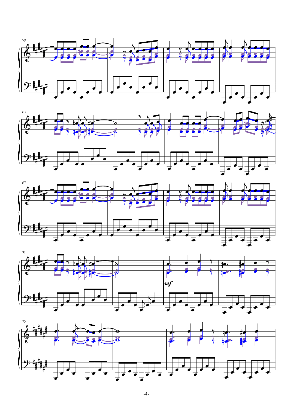 Try Everything (《疯狂动物城》电影主题曲)钢琴谱-JOE_Gray-虫虫乐谱