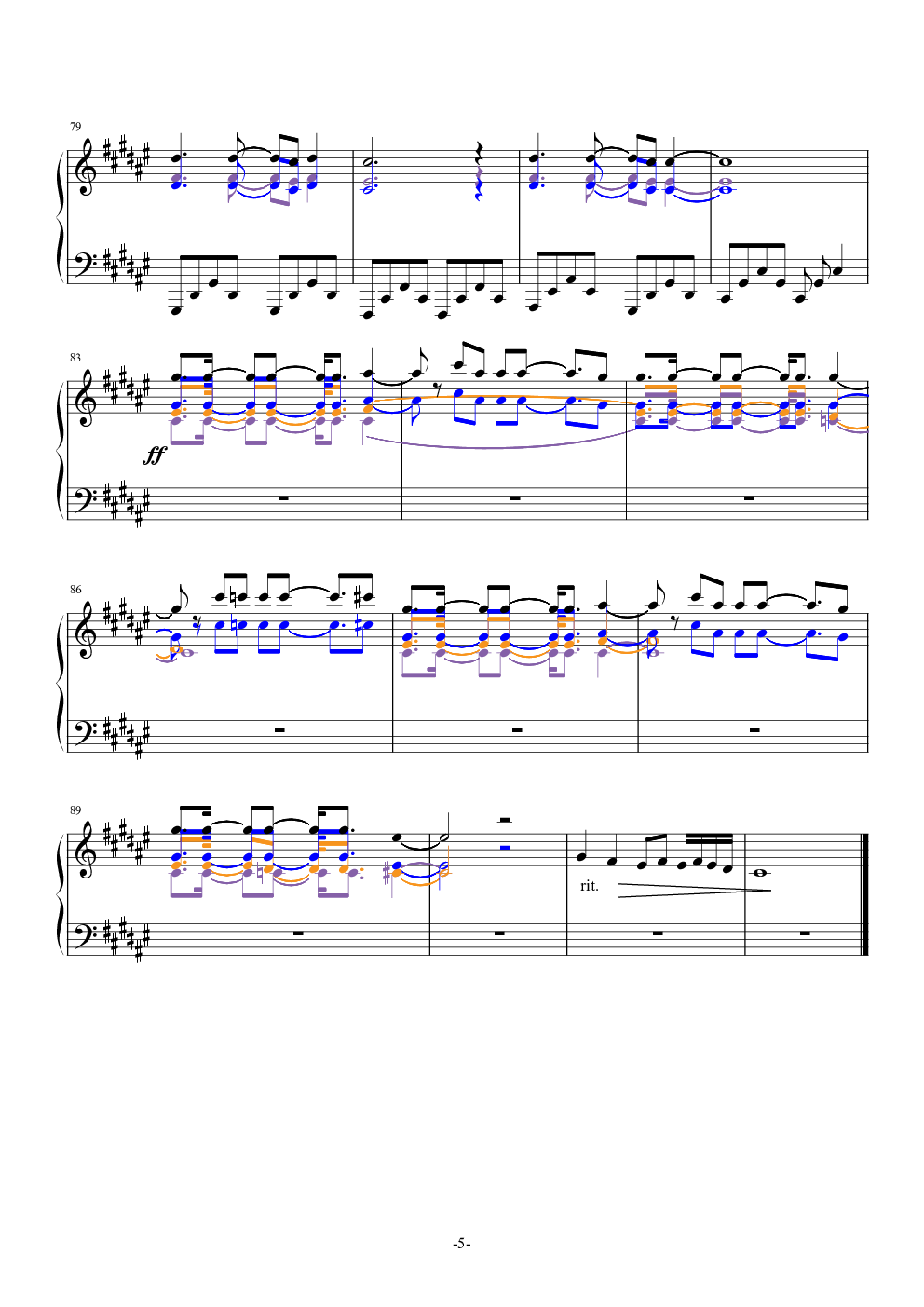 Try Everything (《疯狂动物城》电影主题曲)钢琴谱-JOE_Gray-虫虫乐谱